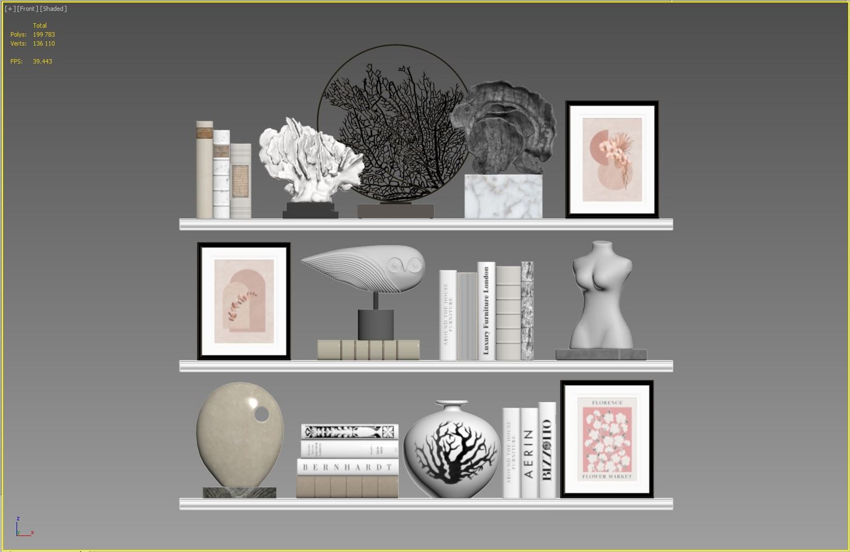 Decor Set 156 3D Model - TurboSquid 1957201