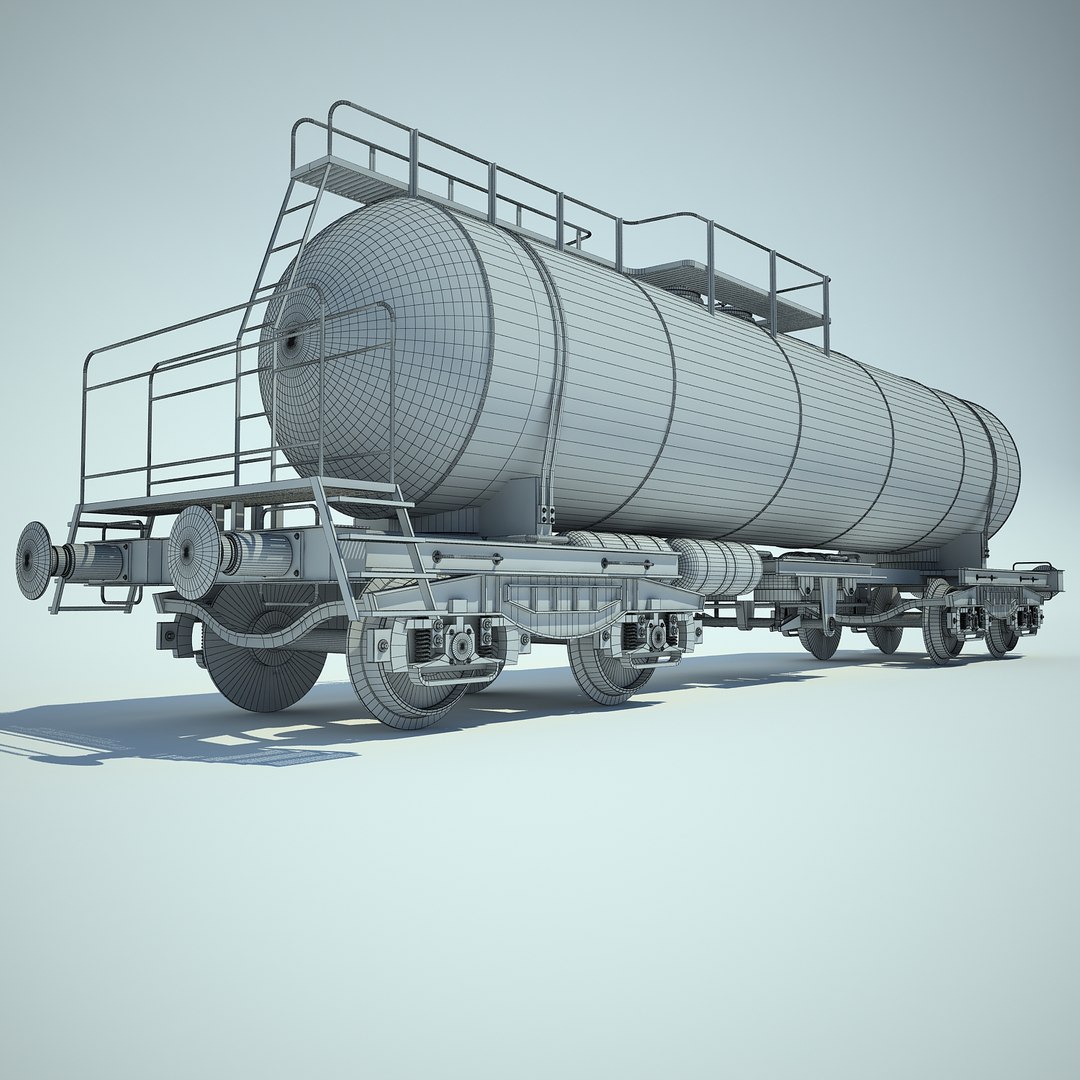 3d Tank Wagon