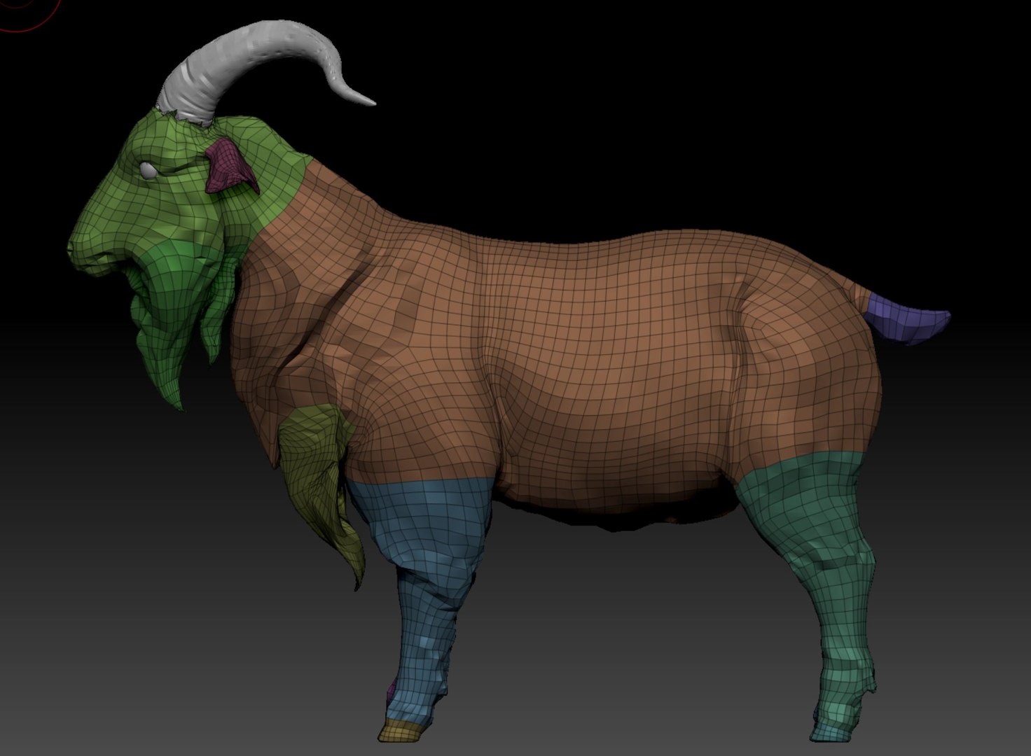 Goat Semi-stylized Sculpt Model - TurboSquid 1944107