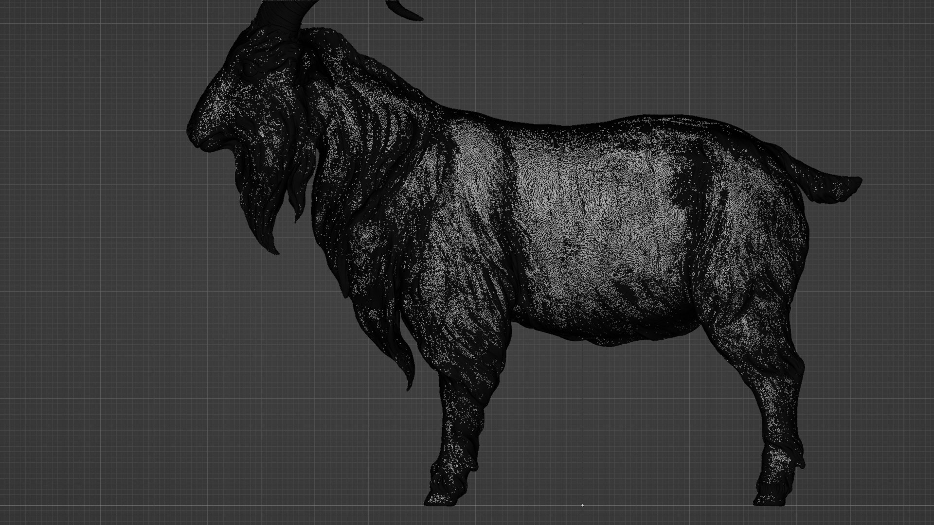 Goat Semi-stylized Sculpt Model - TurboSquid 1944107