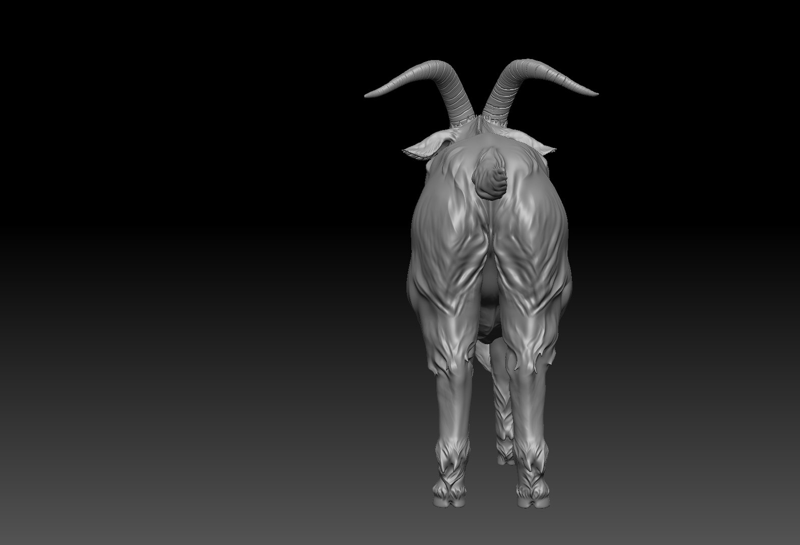 Goat Semi-stylized Sculpt Model - TurboSquid 1944107