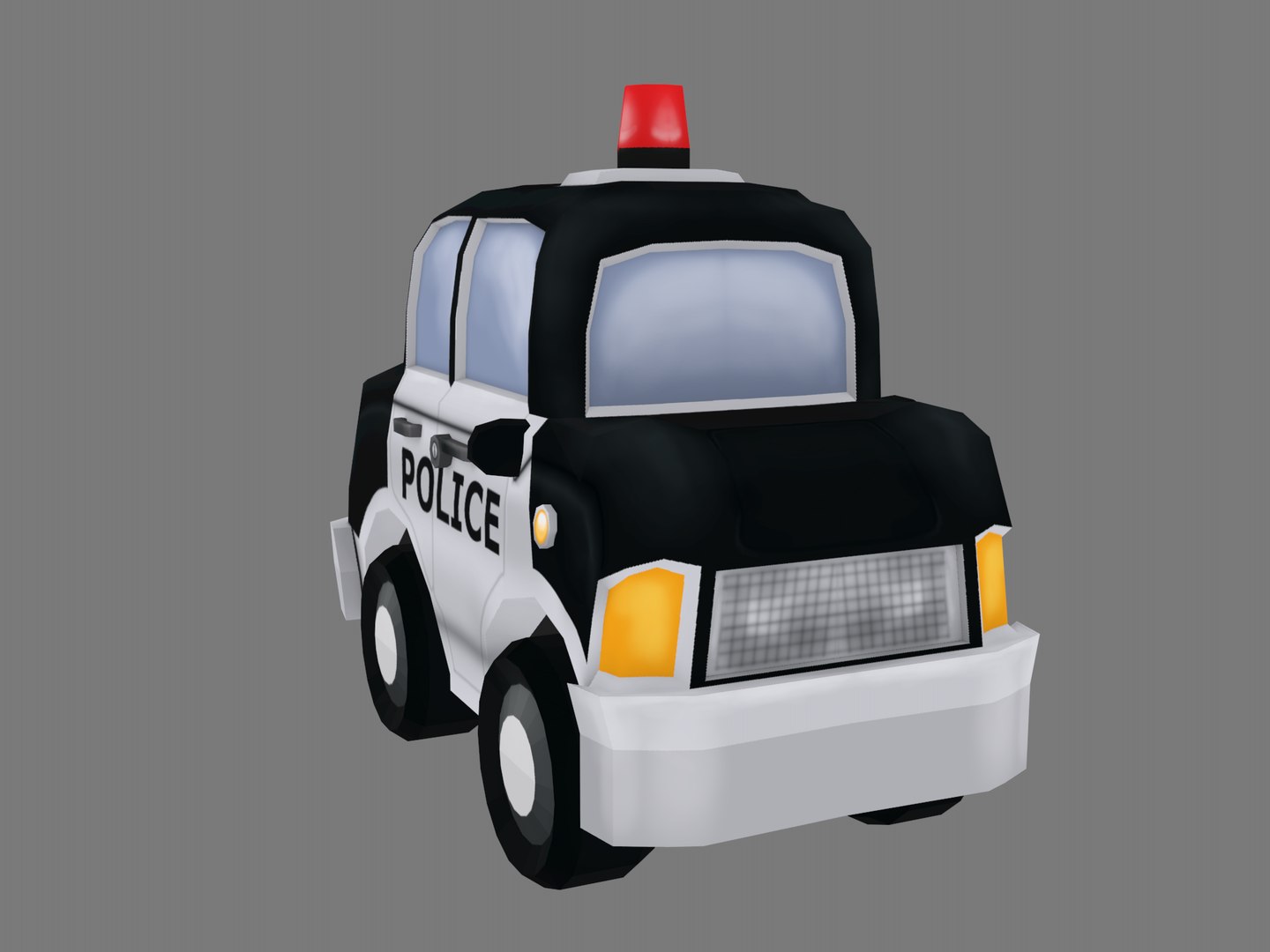 3D police car model - TurboSquid 1338801