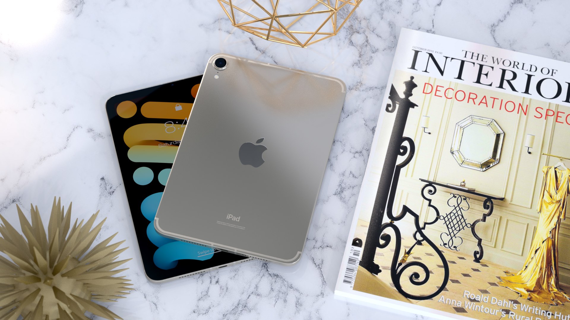 IPad Mini 2021 Starlight Model - TurboSquid 1835886