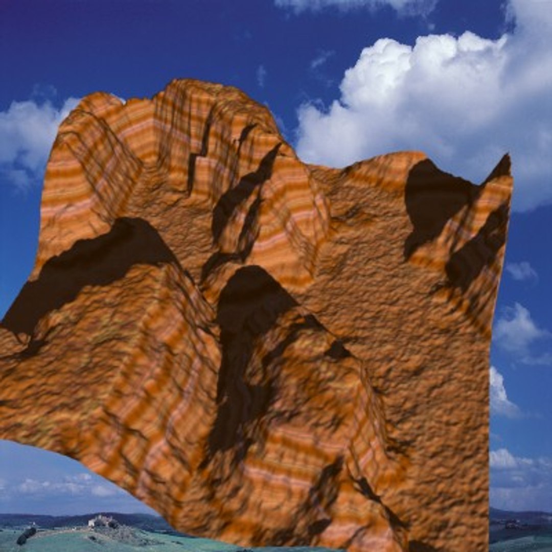 3d Canyon Landscape