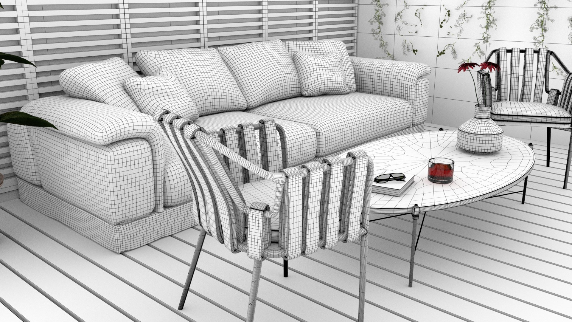 Laos Varanda Archviz 3D Model - TurboSquid 2242587