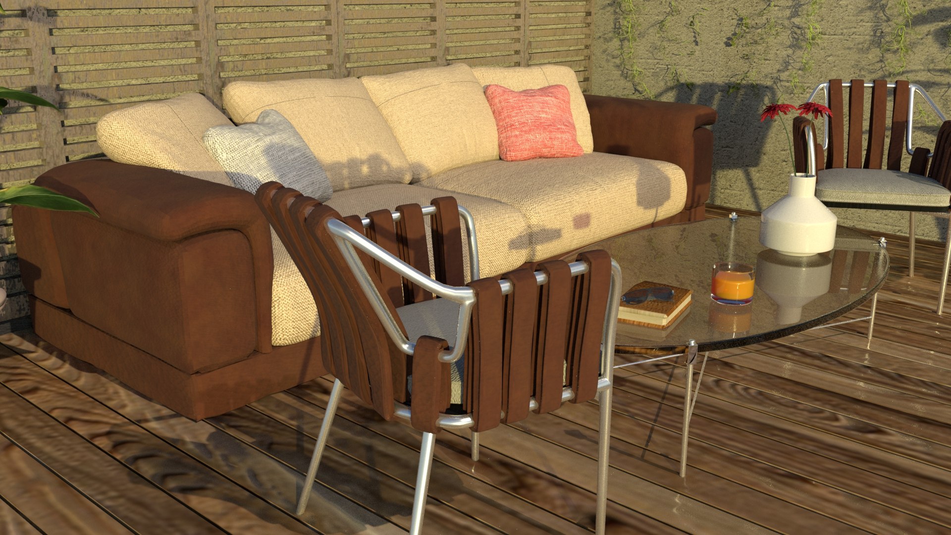 Laos Varanda Archviz 3D Model - TurboSquid 2242587