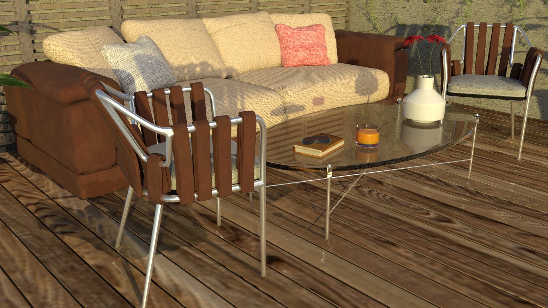 Laos Varanda Archviz 3D Model - TurboSquid 2242587