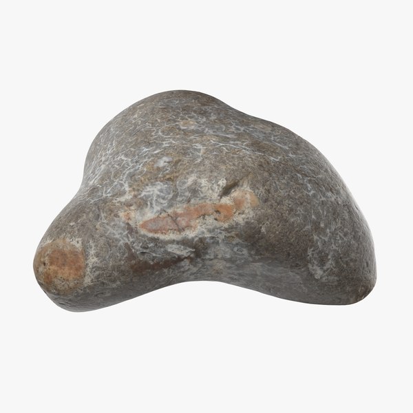 Round Flint Rock 03 model - TurboSquid 1828899