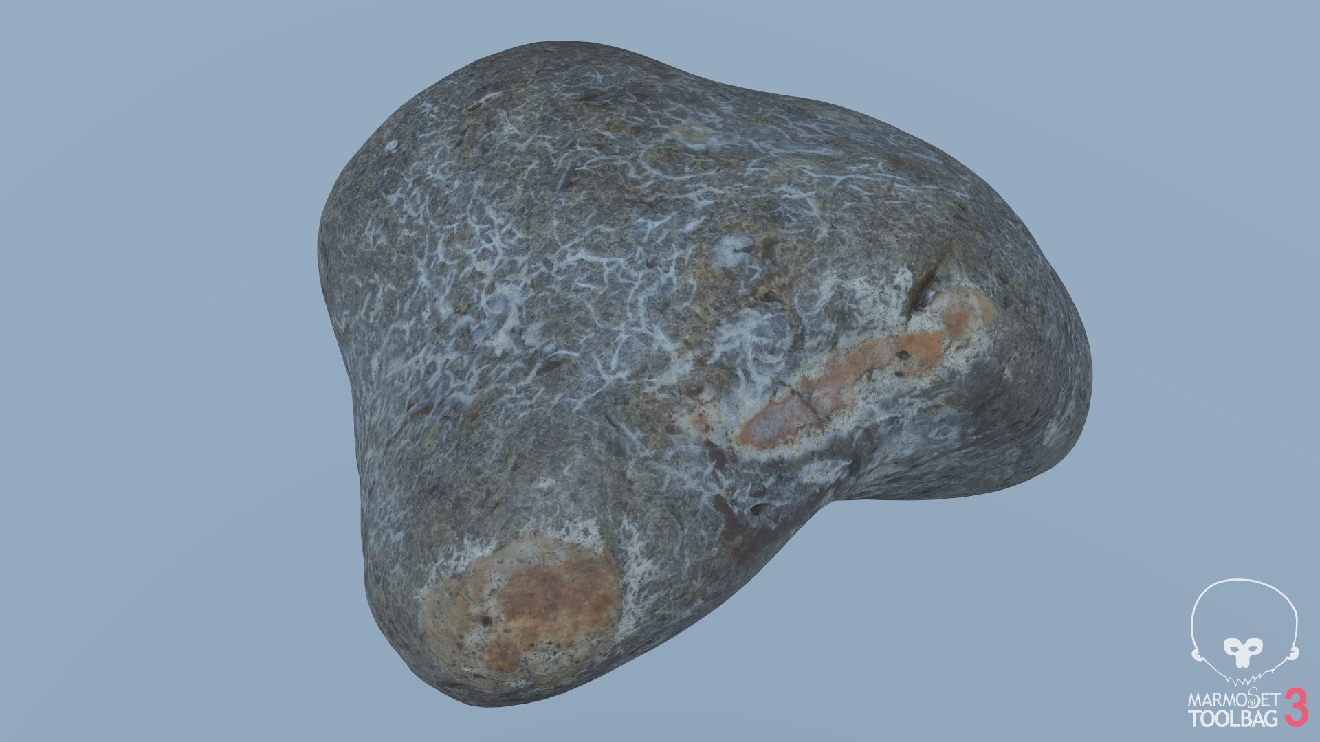 Round Flint Rock 03 Model - TurboSquid 1828899