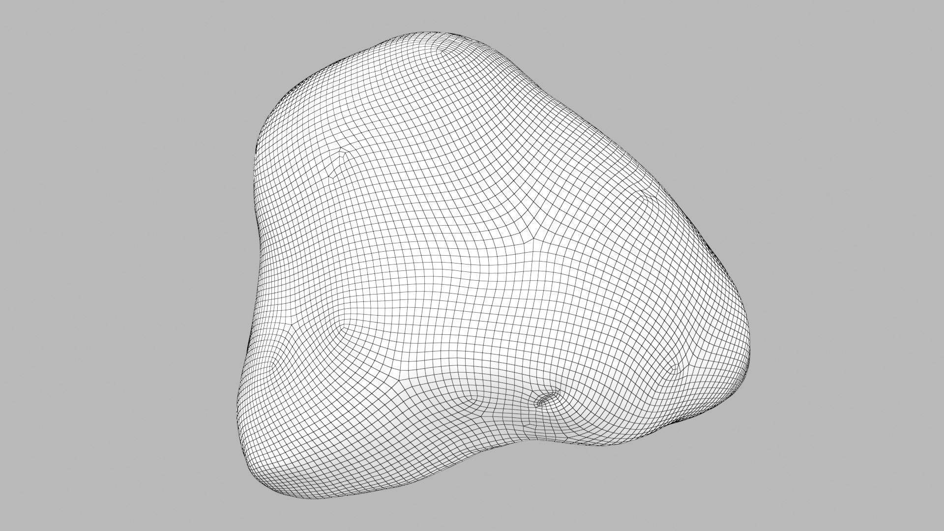 Round Flint Rock 03 Model - TurboSquid 1828899