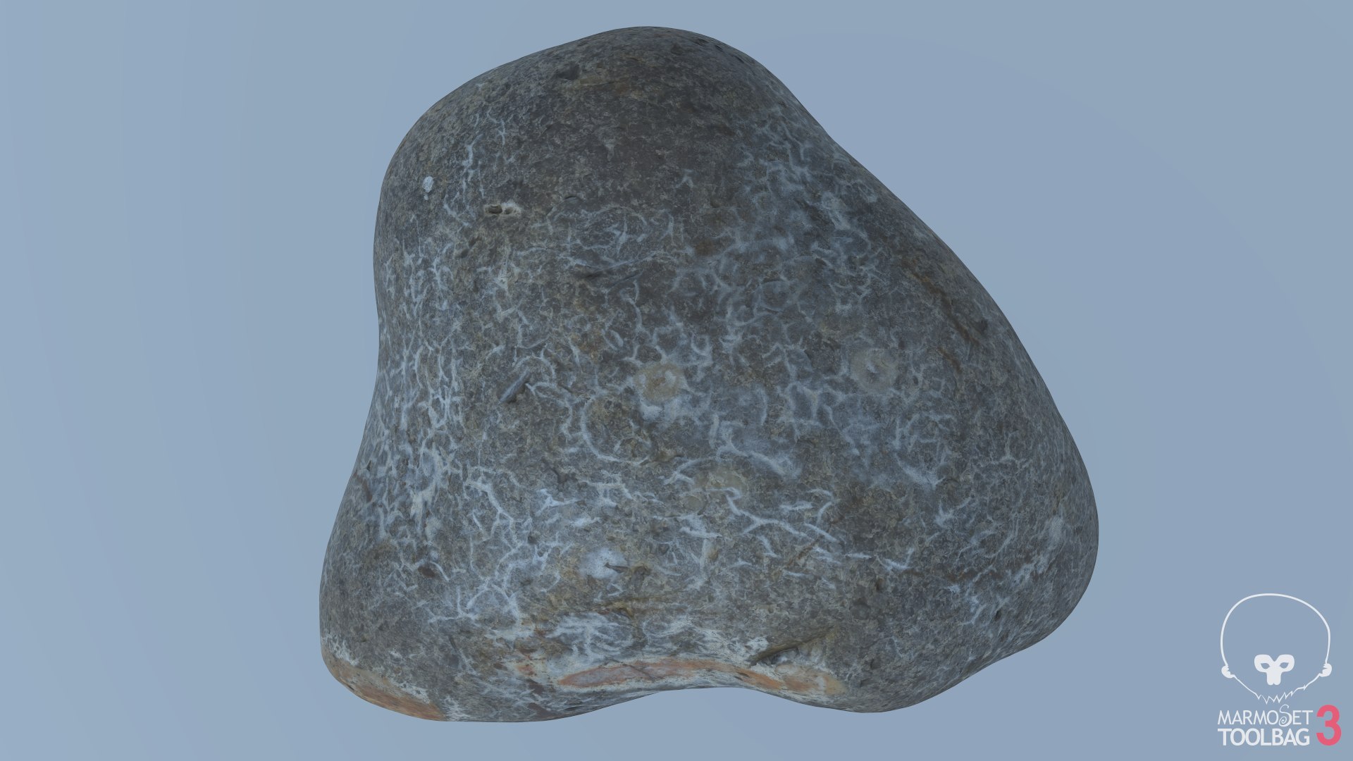 Round Flint Rock 03 Model - TurboSquid 1828899