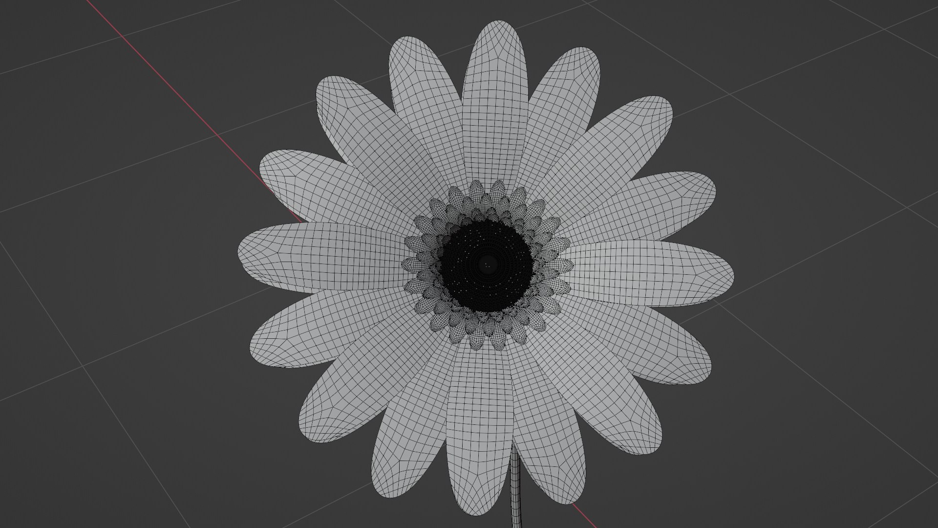 3D Gerbera Flower Model - TurboSquid 2086447