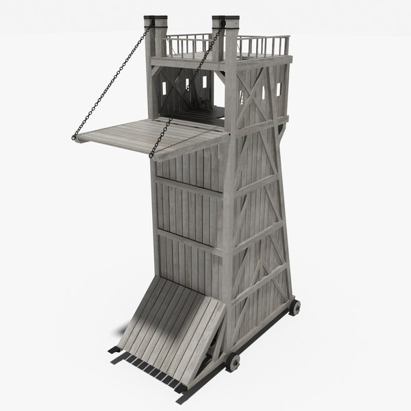 Siege Tower 3D Models for Download | TurboSquid