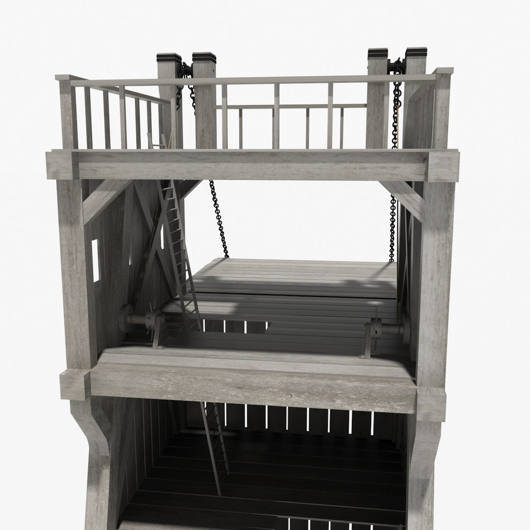 Medieval Siegetower 3d Model