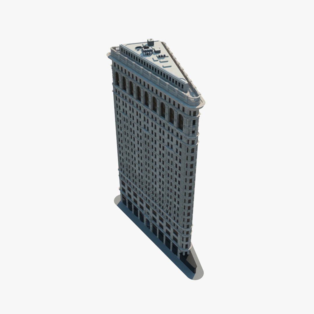 3D Flatiron Building Model - TurboSquid 1737327