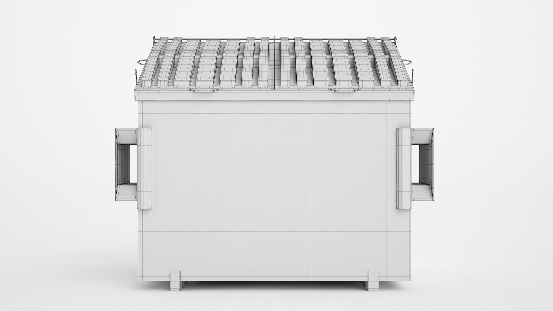 Garbage Steel Container 03 3D Model - TurboSquid 2379099