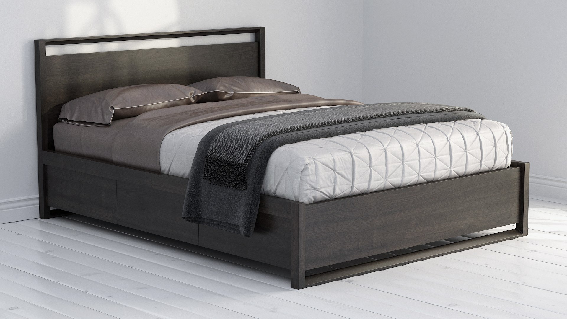 3D Model Matera Bed - TurboSquid 1879971