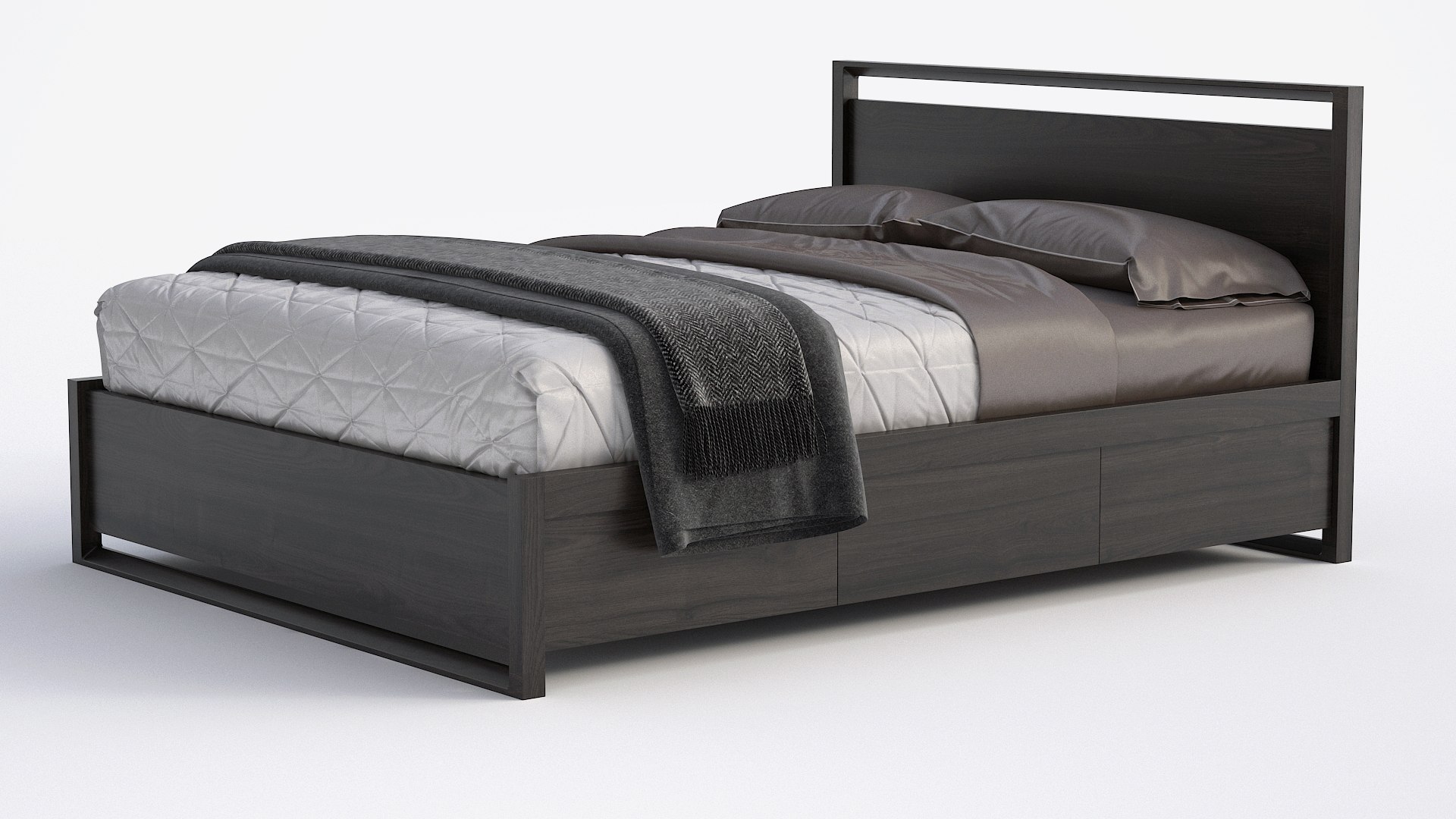 3D Model Matera Bed - TurboSquid 1879971