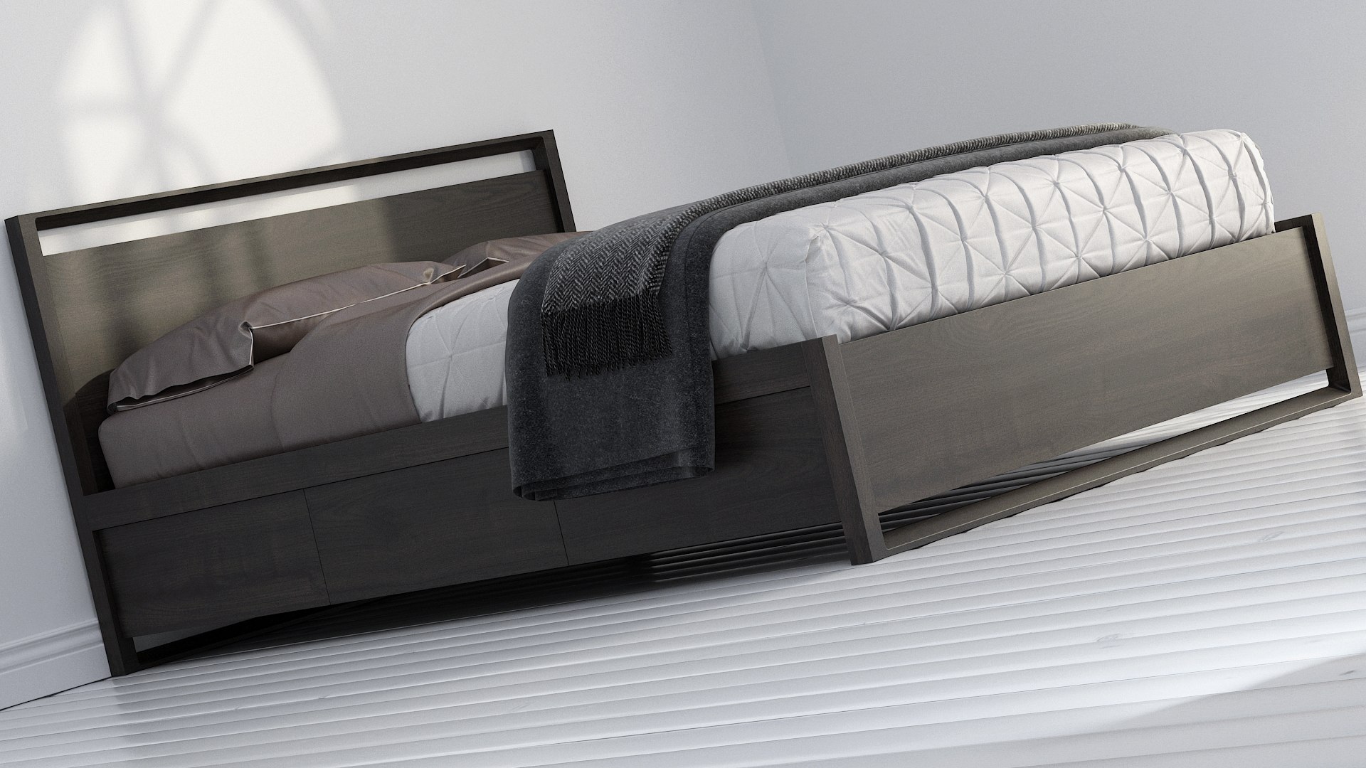 3D Model Matera Bed - TurboSquid 1879971
