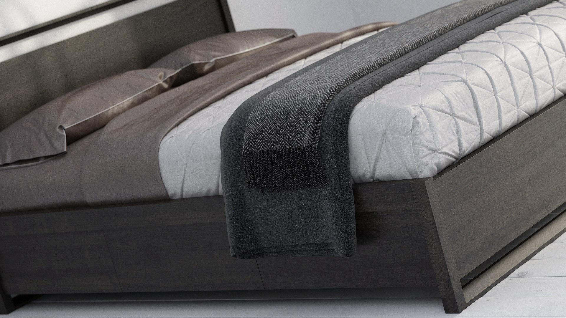 3D Model Matera Bed - TurboSquid 1879971