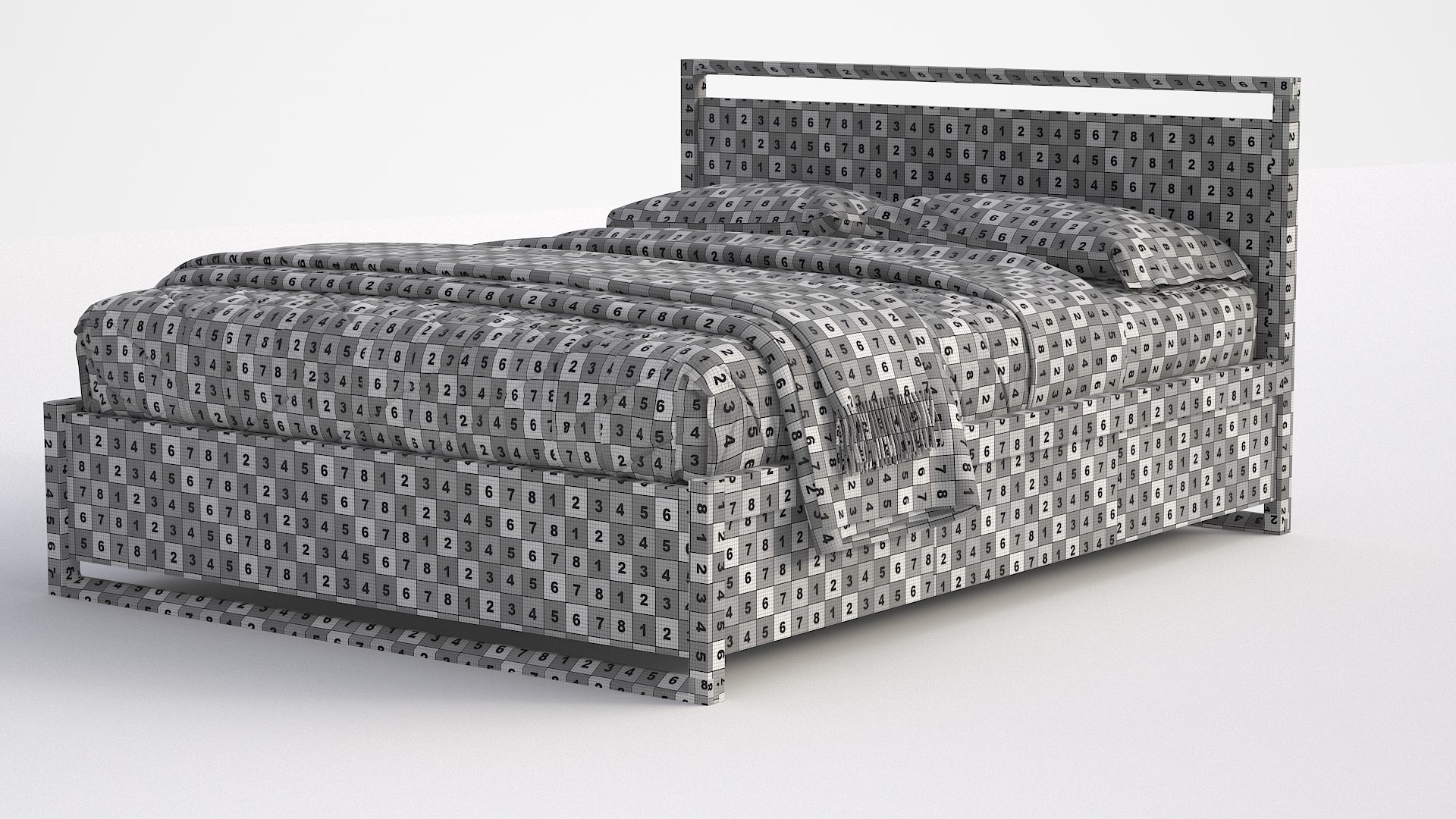 3D Model Matera Bed - TurboSquid 1879971