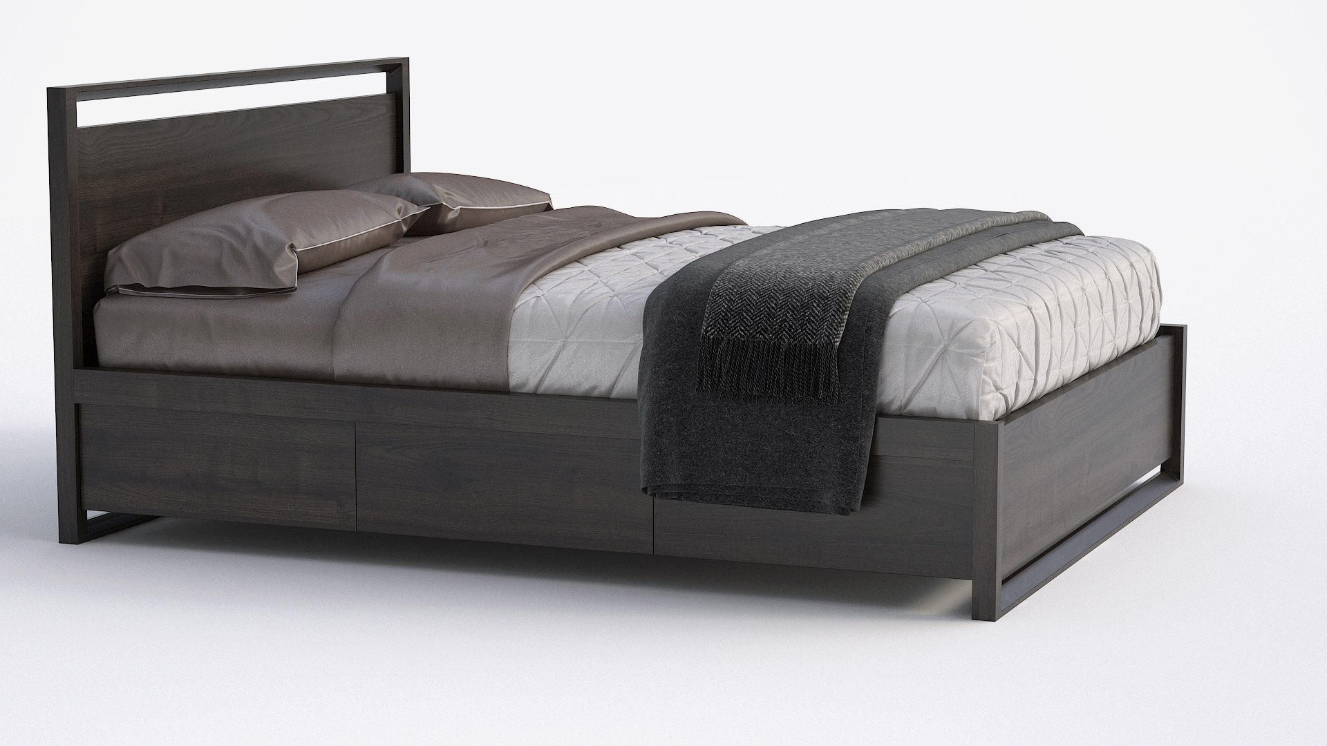 3D Model Matera Bed - TurboSquid 1879971