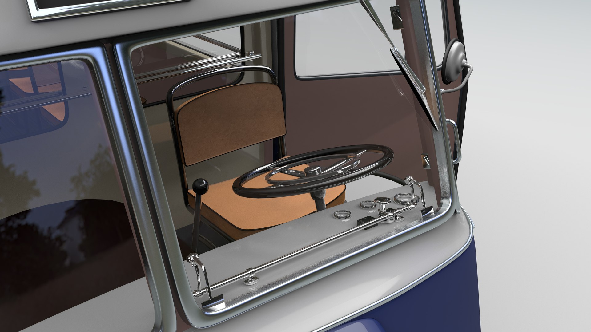 3D MAVAG TR5 Hungarian City Bus 1948 - TurboSquid 2030395