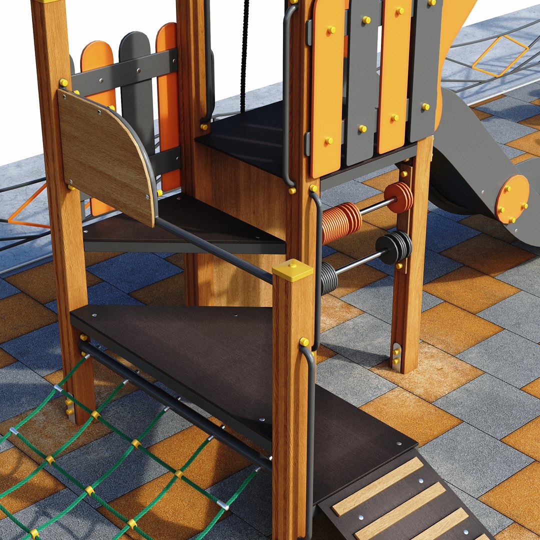Children Playground Model - TurboSquid 1634217