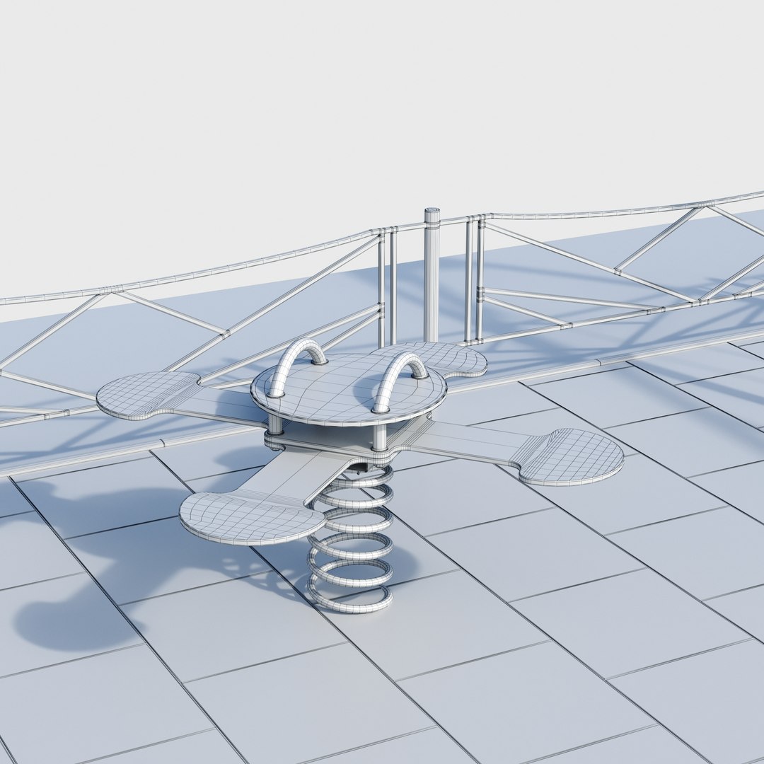 Children Playground Model - TurboSquid 1634217
