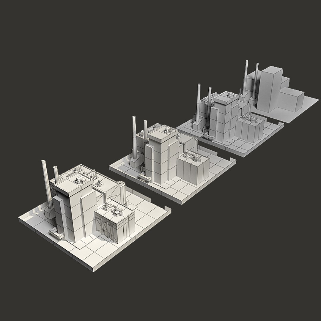 factory 3d model