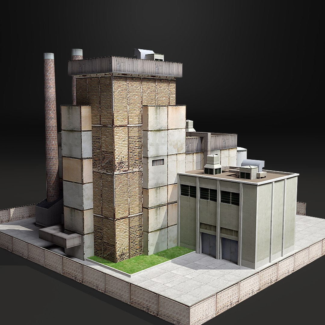 factory 3d model