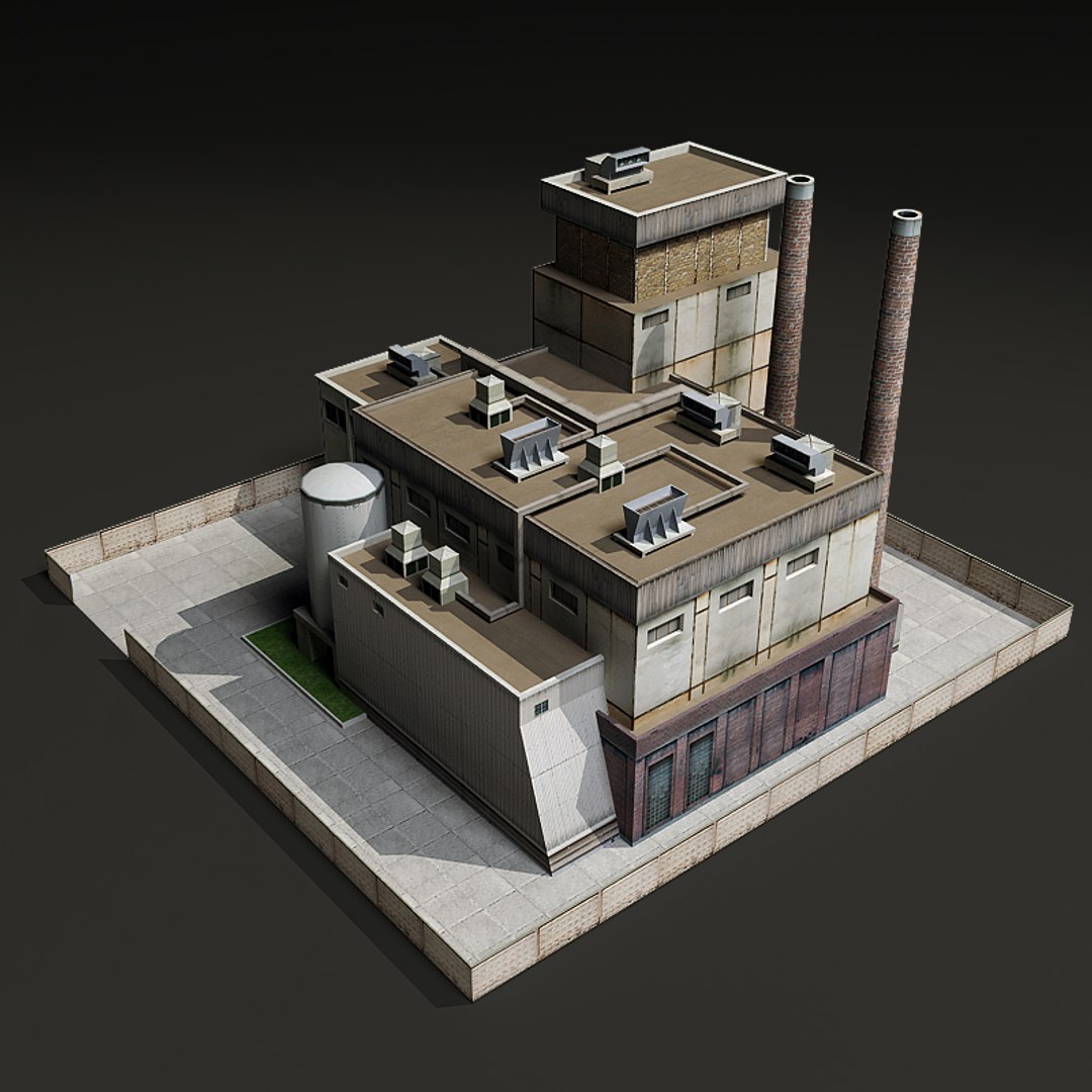 factory 3d model