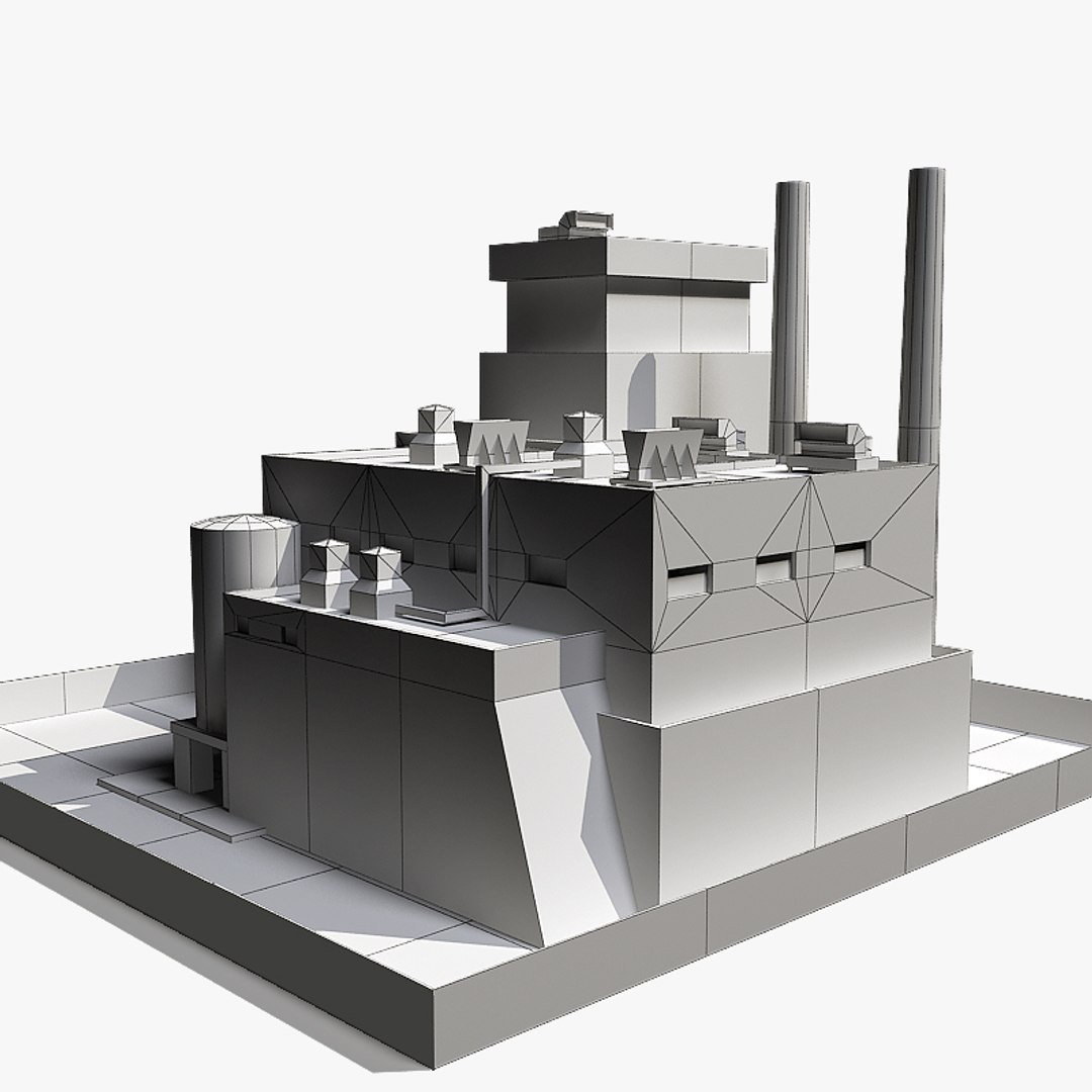 factory 3d model