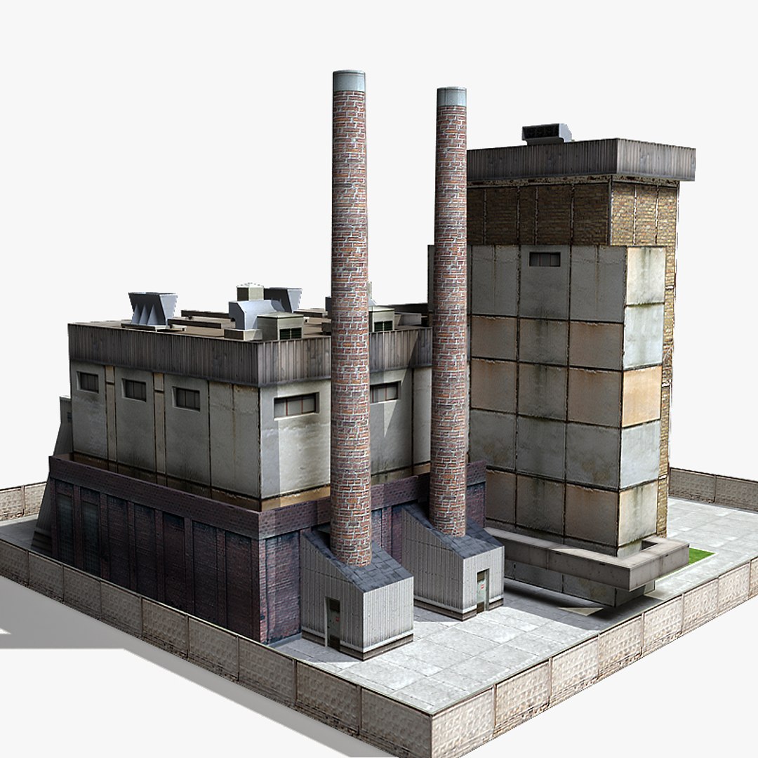 factory 3d model
