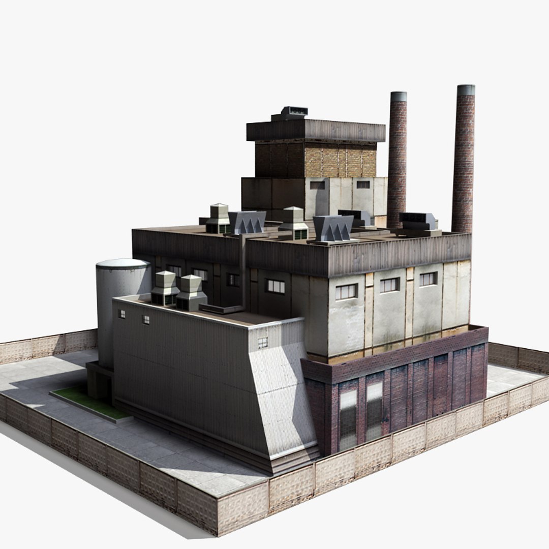 factory 3d model