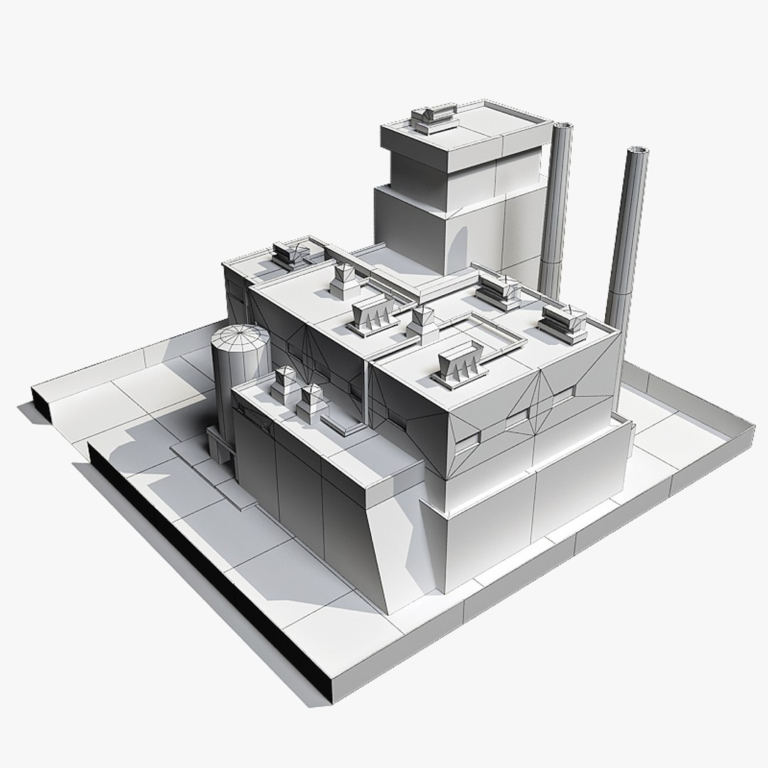 factory 3d model