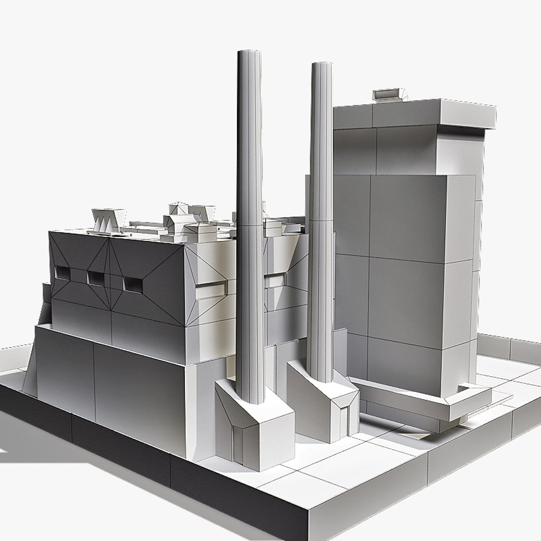 factory 3d model