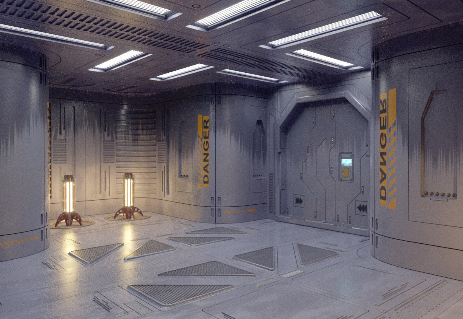 Set Sci-fi 3D Model - TurboSquid 1576013