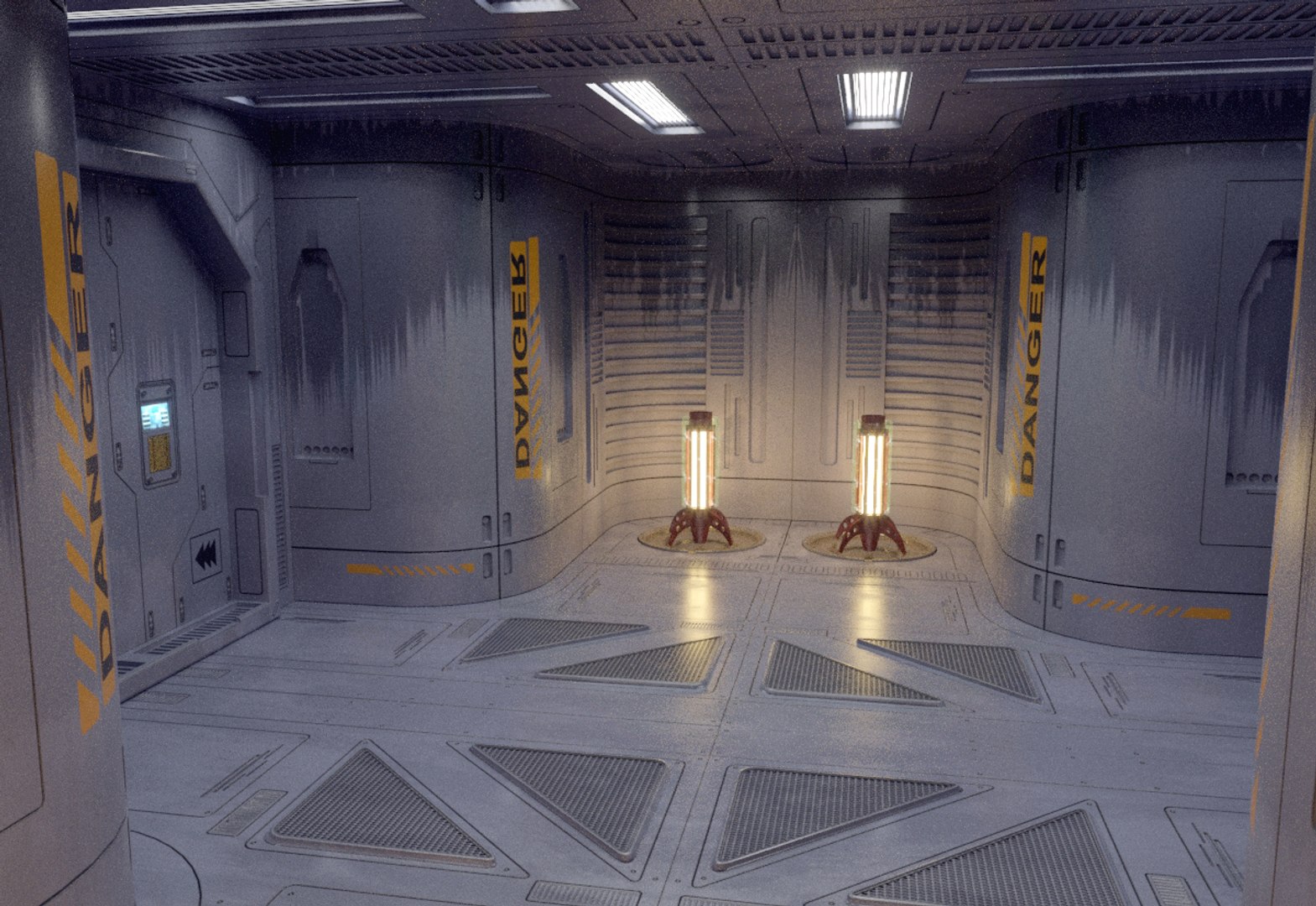 Set Sci-fi 3D Model - TurboSquid 1576013