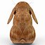 Rabbit Red 3d Model