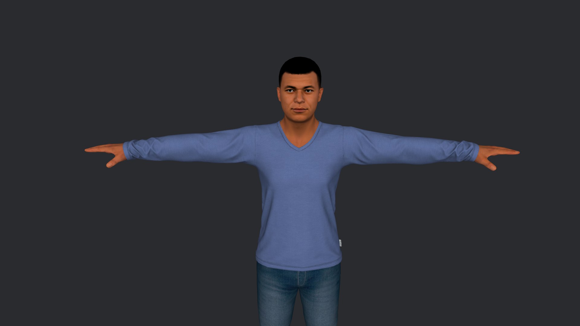 3D Kylian Mbappe Hyper Realistic Full Body Fully Rigged Character ...