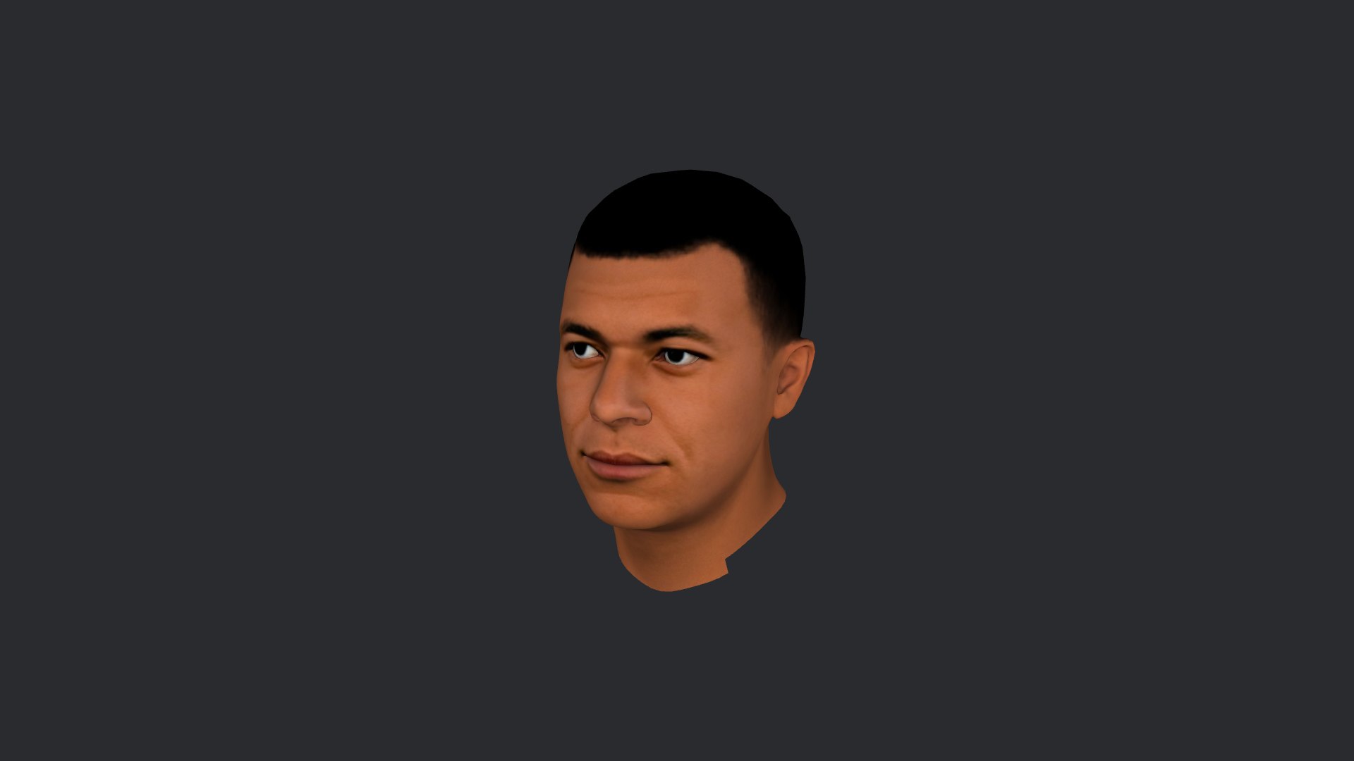 3D Kylian Mbappe Hyper Realistic Full Body Fully Rigged Character ...