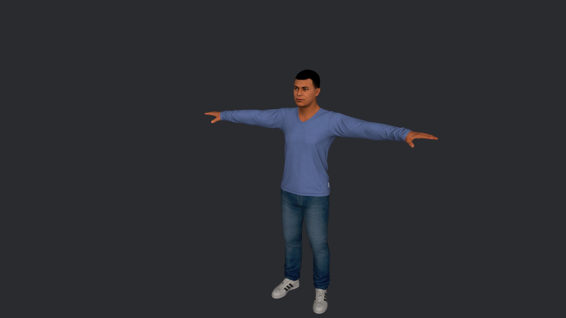 3D Kylian Mbappe Hyper Realistic Full Body Fully Rigged Character ...