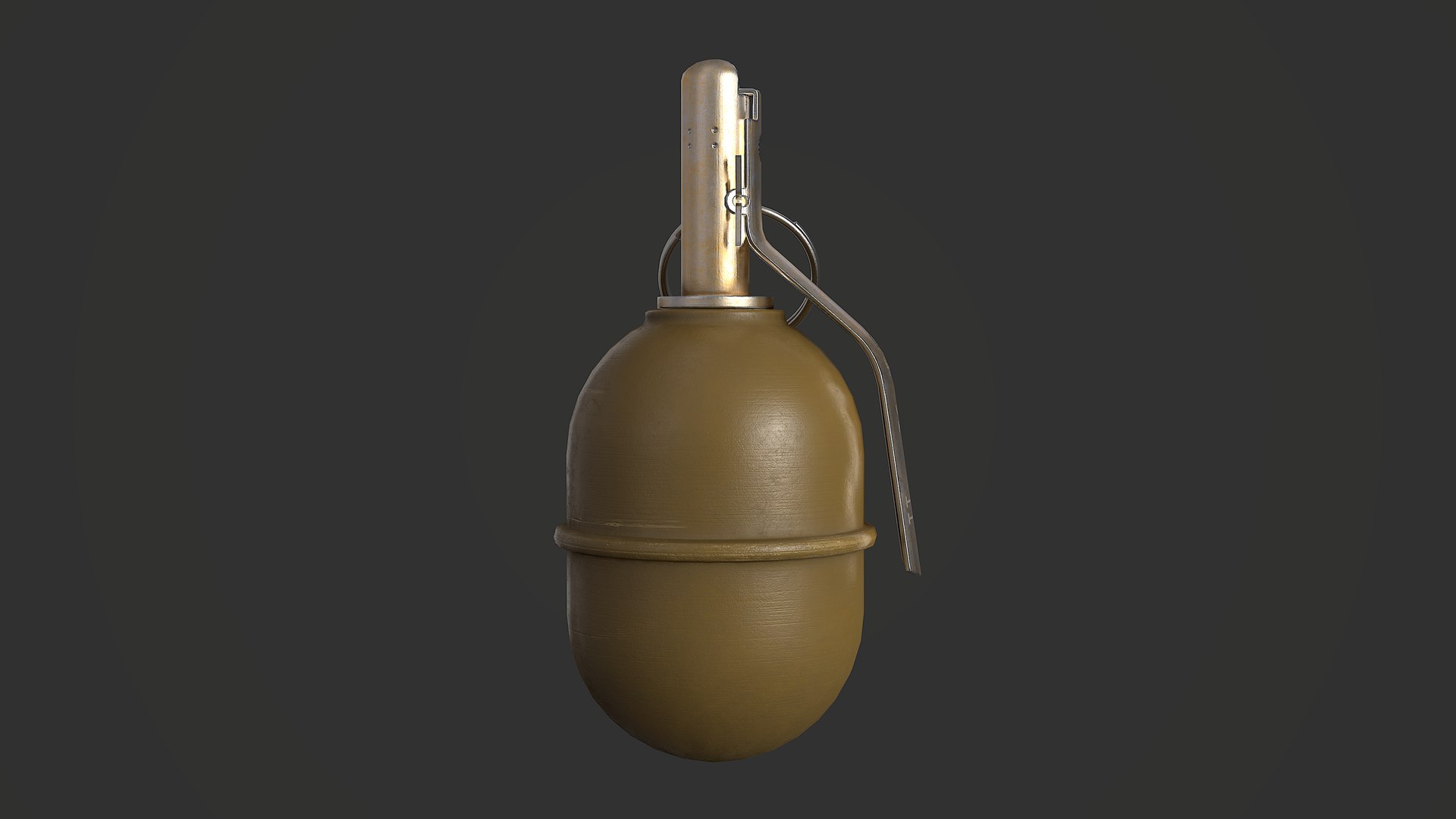 Grenade RGD-5 Game Ready PBR 3D Model - TurboSquid 1950248
