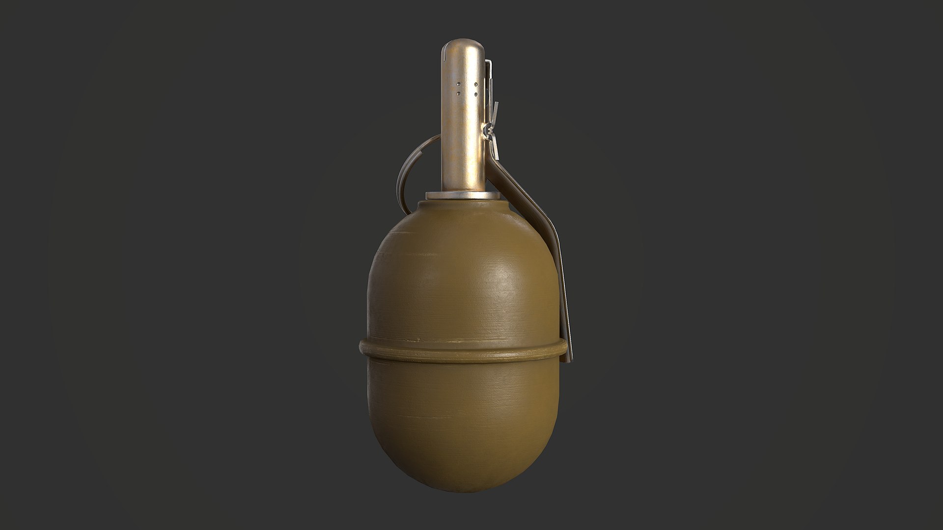 Grenade RGD-5 Game Ready PBR 3D Model - TurboSquid 1950248