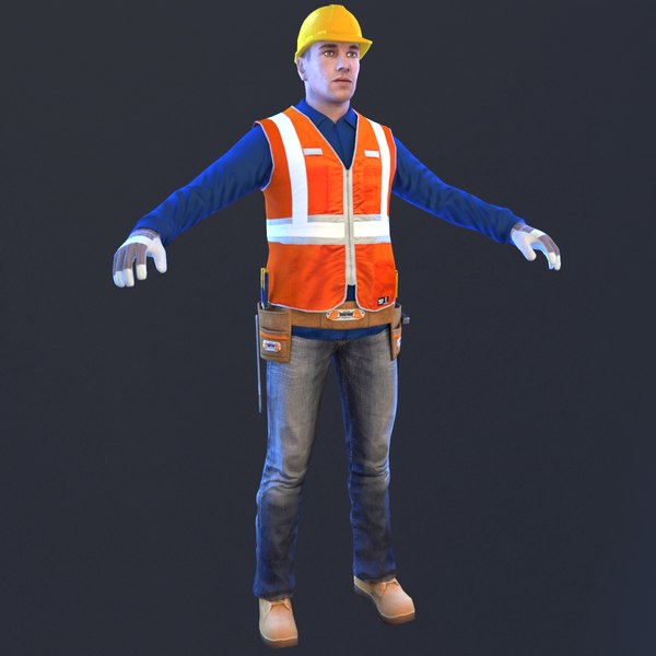 Construction Worker 3D Models for Download | TurboSquid