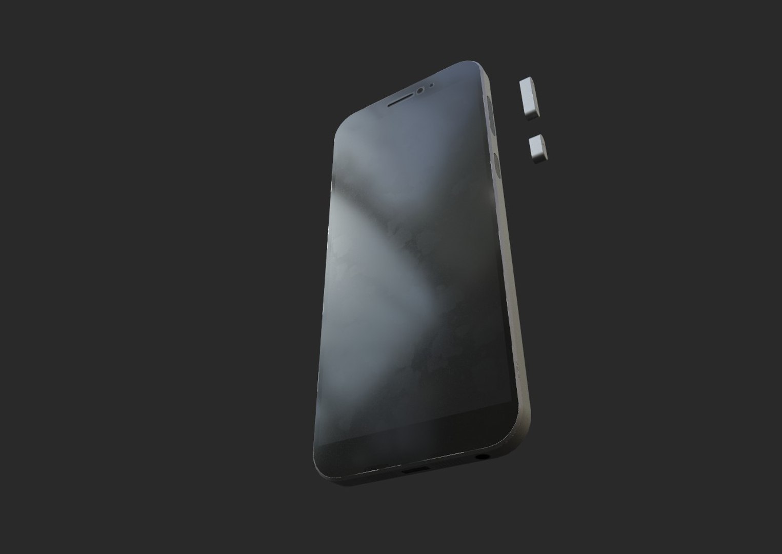 Smart phone 3D model - TurboSquid 1480766