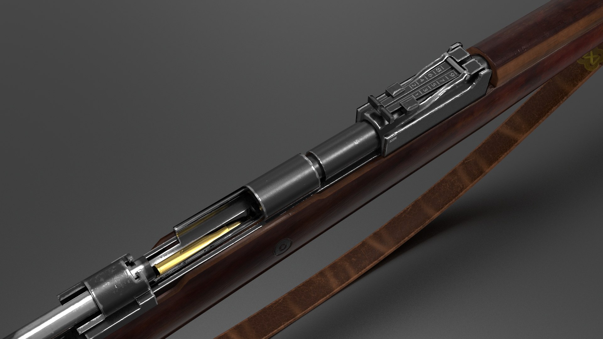 3D Kar98k Sniper Rifle Fps - Tps Model - TurboSquid 2406220