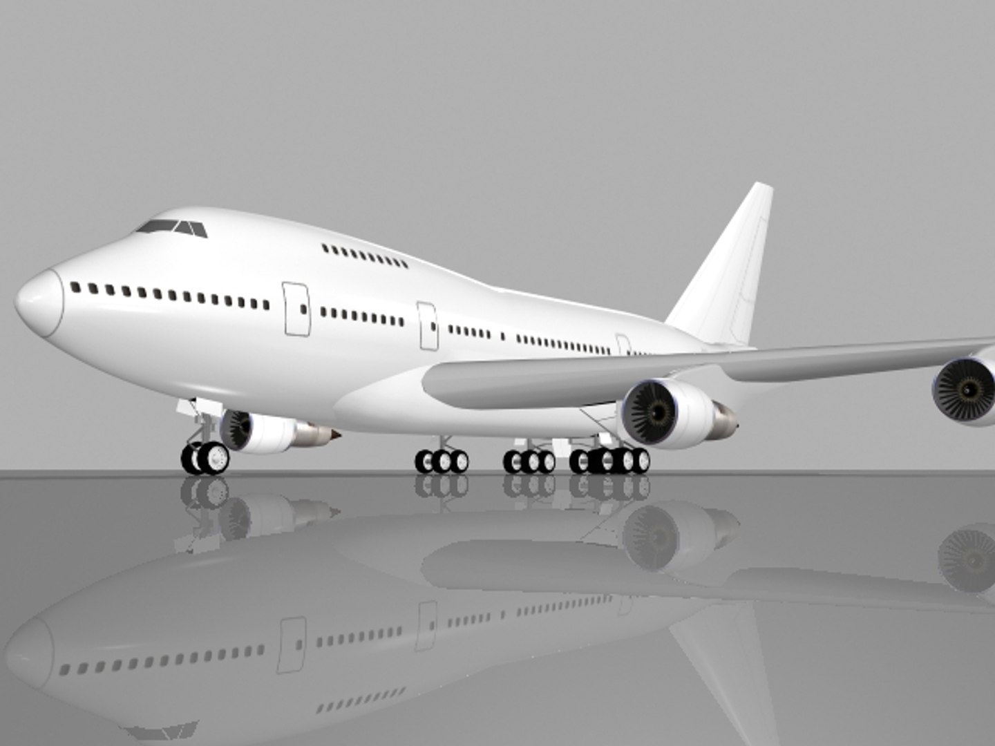 3d Boeing 747-sp 747 Sp Model