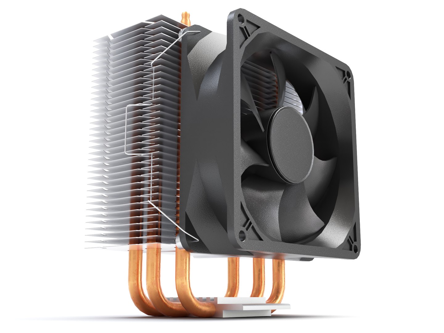 CPU Cooler Model - TurboSquid 1885552